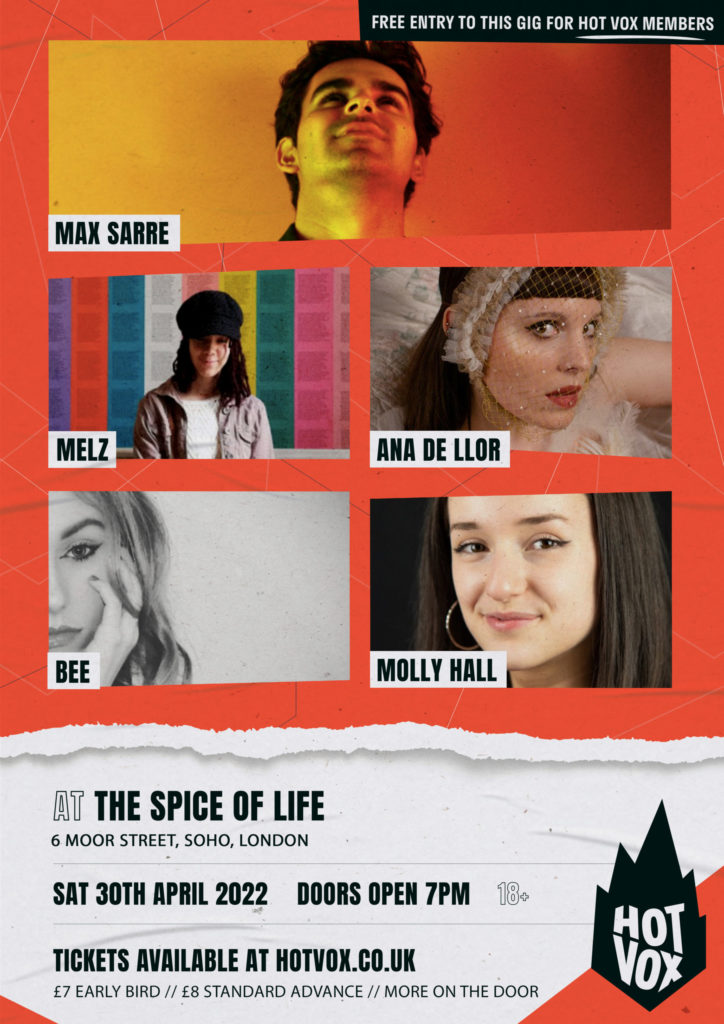 Max Sarre // Melz // Ana De Llor // Bee // Molly Hall - Hotvox