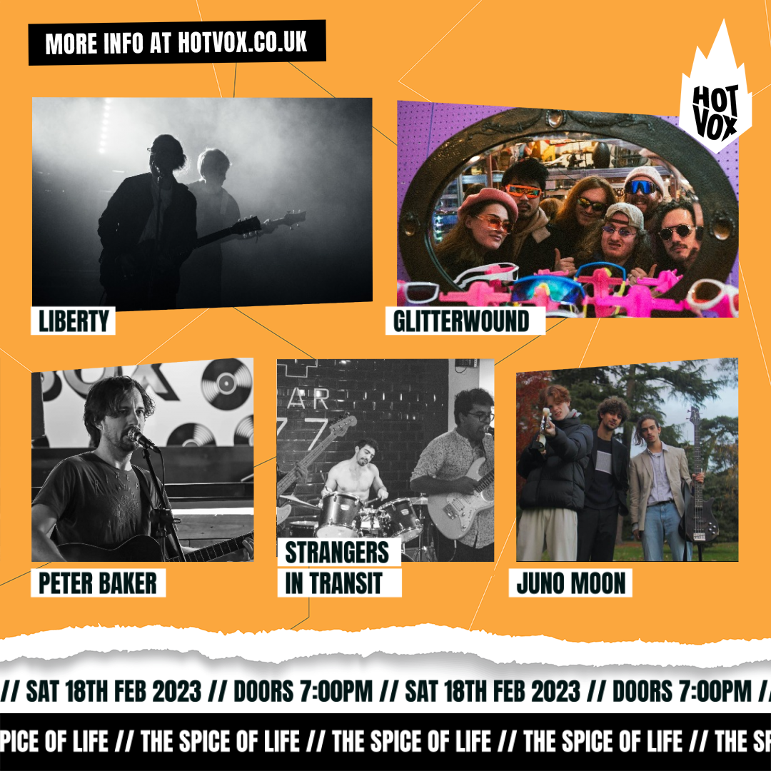 ON THE RADAR // Liberty // Glitterwound // Juno Moon // Strangers in Transit // Peter Baker - Hotvox